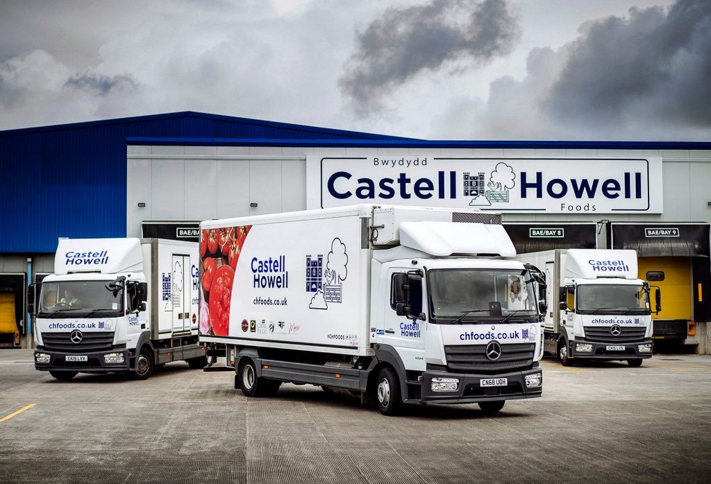 Castell Howell Foods banks on 16 tried and trusted Mercedes-Benz Atego ...
