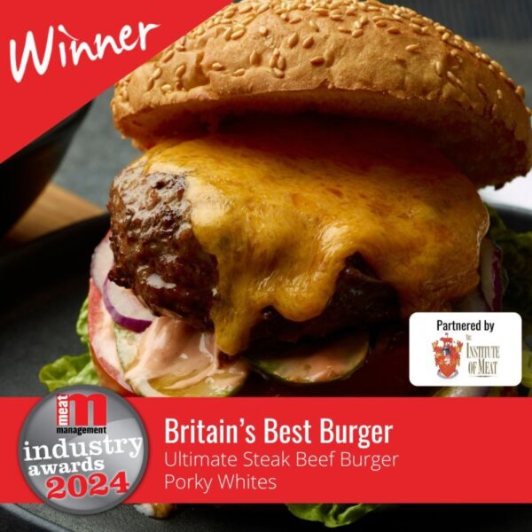 PORKY WHITES SCOOPS BRITAIN'S BEST BURGER AT THE 2024 MEAT MANAGEMENT ...