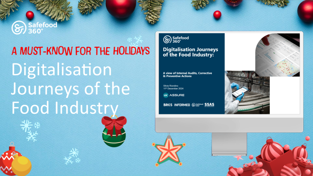 SAFEFOOD 360°: Digitalisation Journeys of the Food Industry — British ...